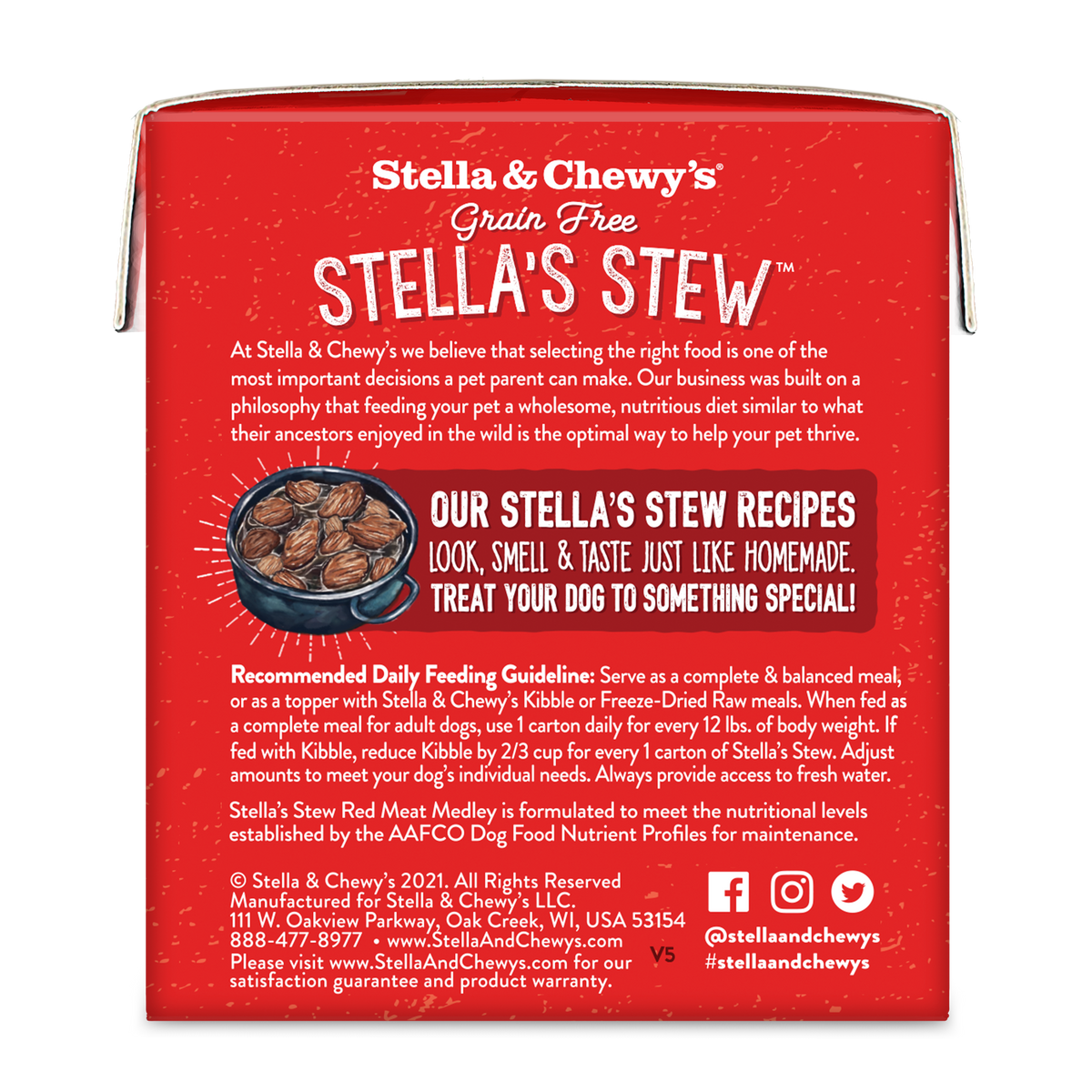 Stella & Chewy's Stella's Stew Red Meat Medley Recipe Food Topper for ...