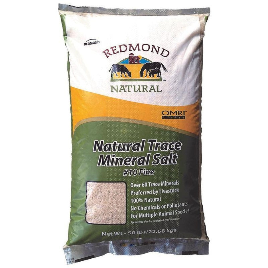 REDMOND NATURAL TRACE MINERAL SALT #10 FINE FOR LIVESTOCK - Ukiah, CA ...
