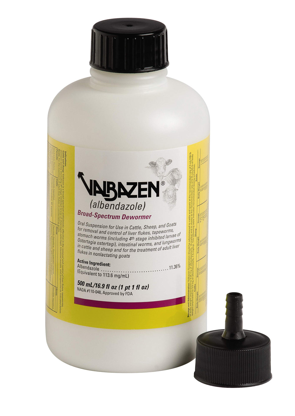 Zoetis Valbazen Suspension Broad-Spectrum Dewormer - Ukiah, CA ...