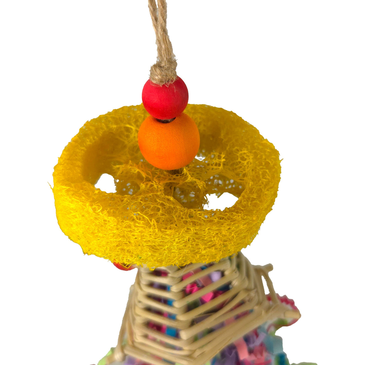 A&E Cage Confetti Cannon Loofah Hanging Bird Toy - Ukiah, CA - Lakeport ...